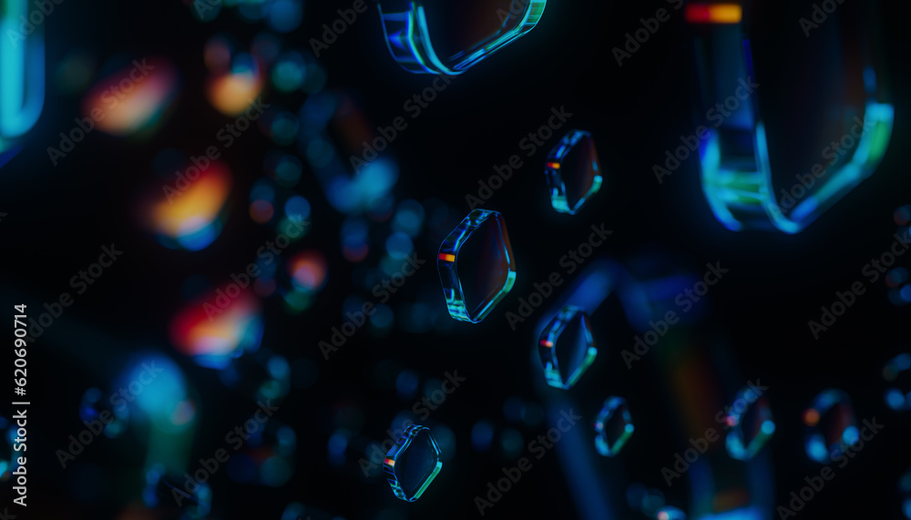 Technology concept background with frosted glass structures Stock ...