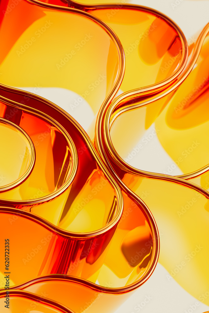 Abstract Ribbon Stock Illustration | Adobe Stock