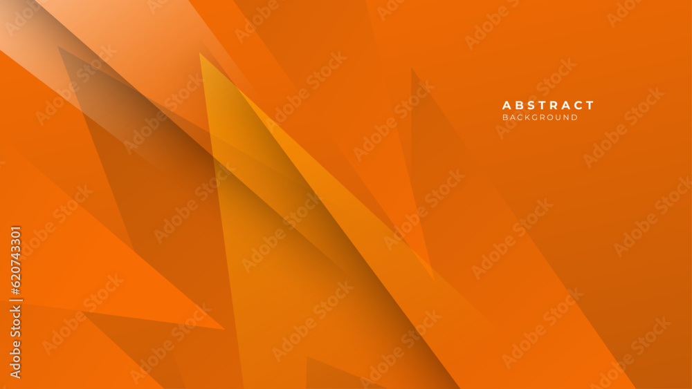 Geometric orange shapes wallpaper for poster, certificate, presentation ...