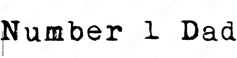 Digital png illustration of father's day text on transparent background ...