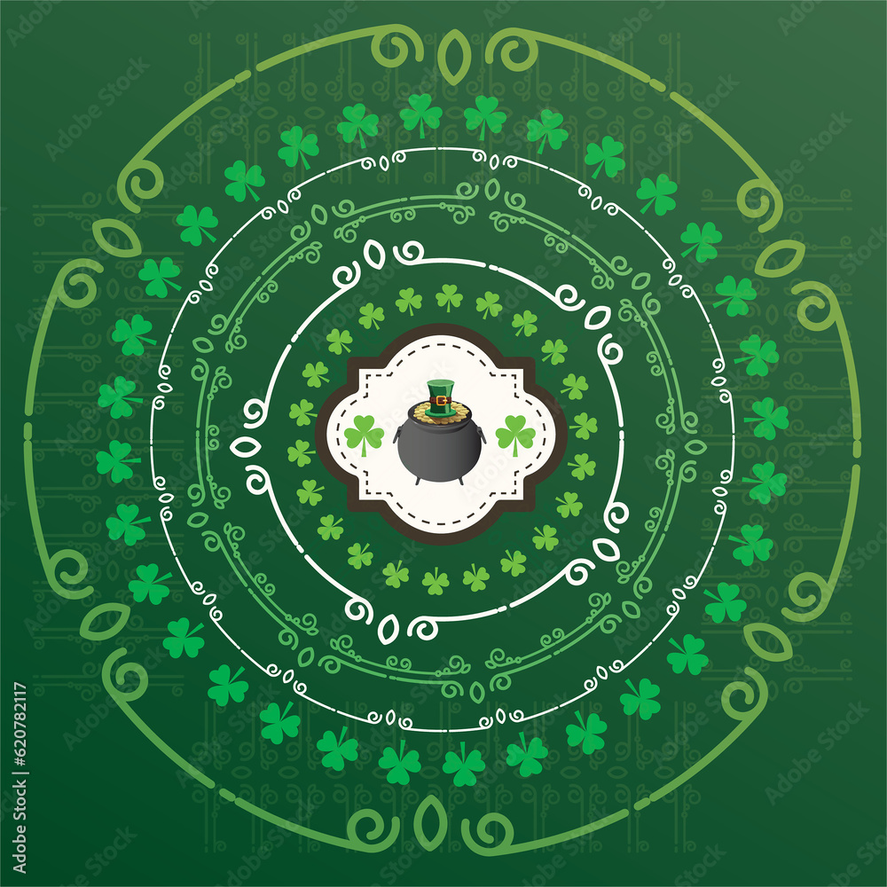 Digital png illustration of green shamrocks on transparent background ...