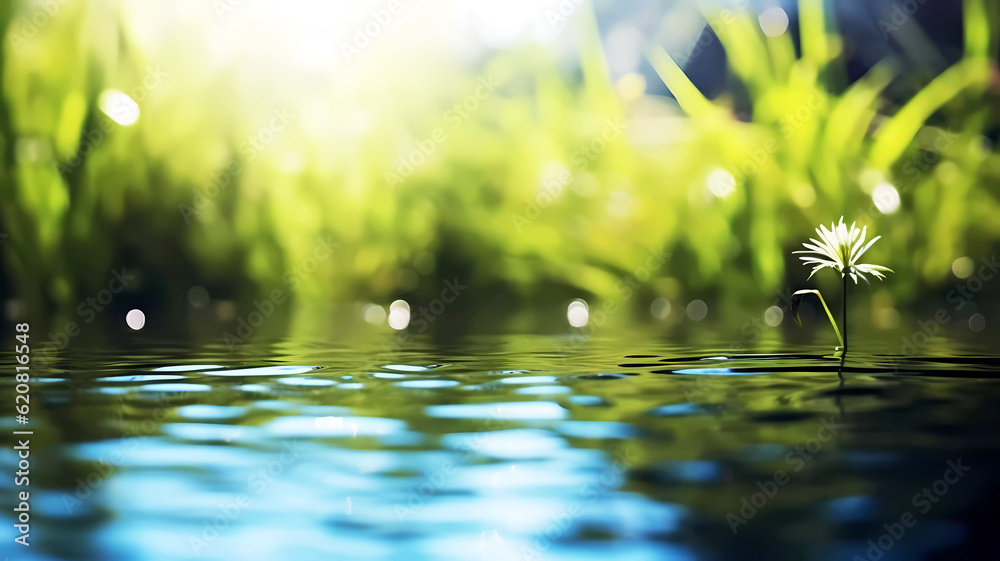 Blurred natural sea water background. Generative ai design. Stock ...