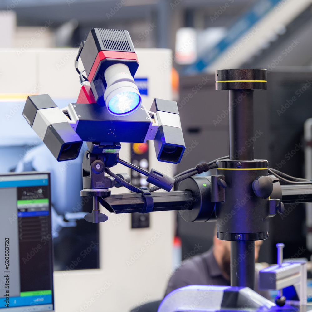 Scanning box, the optical measuring machine providing fast and precise ...