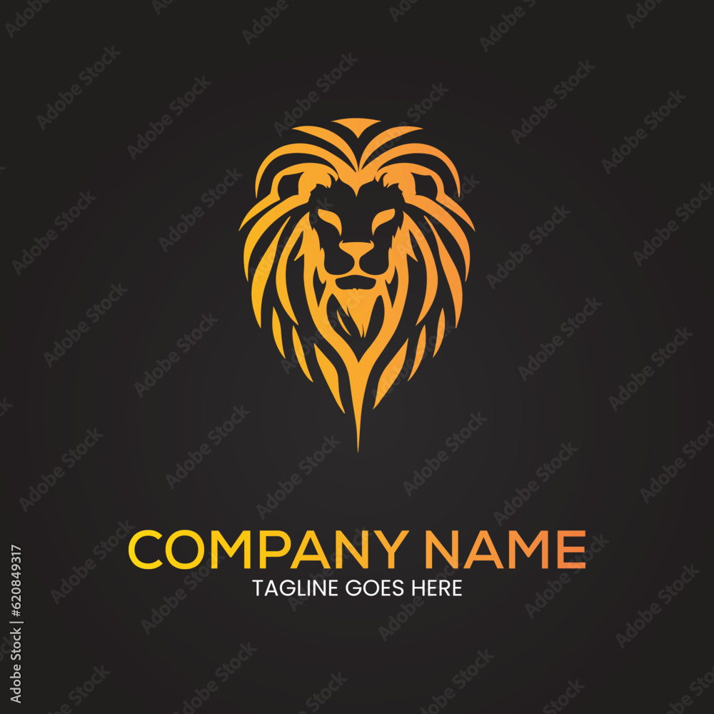 luxury Lion logo Design Vector template, Premium brand identity icon ...