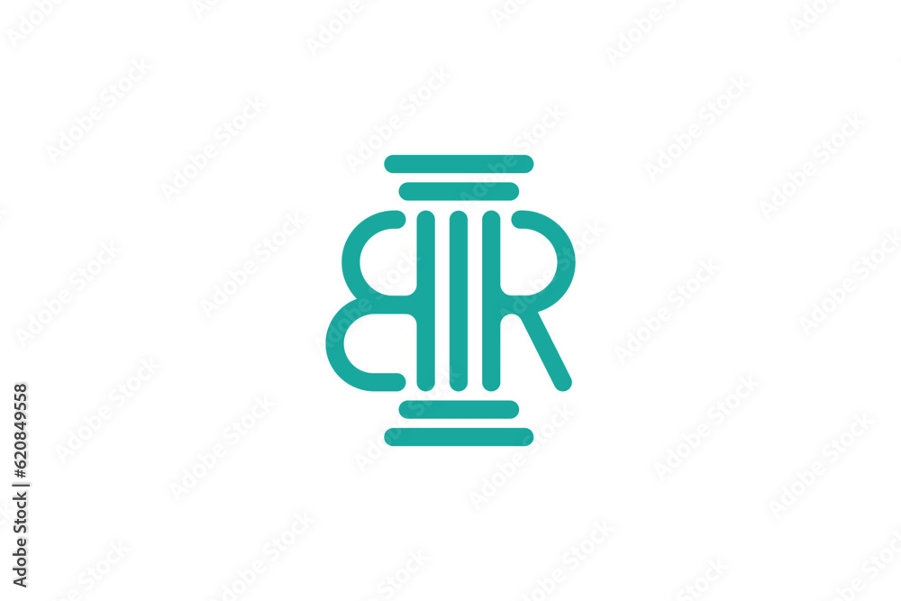 Title: Creative logo design depicting a stone pillar designated to the ...