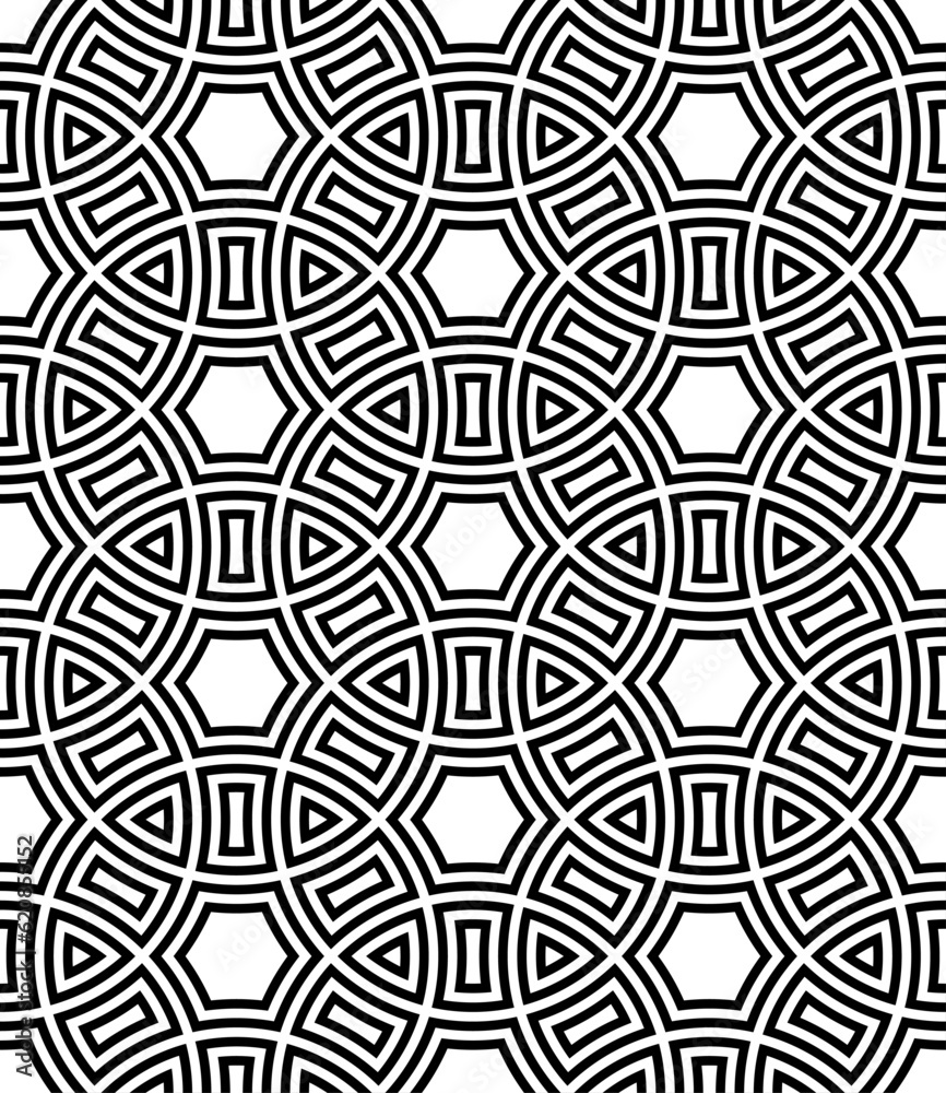 Seamless surface pattern design with ancient culture ornament ...