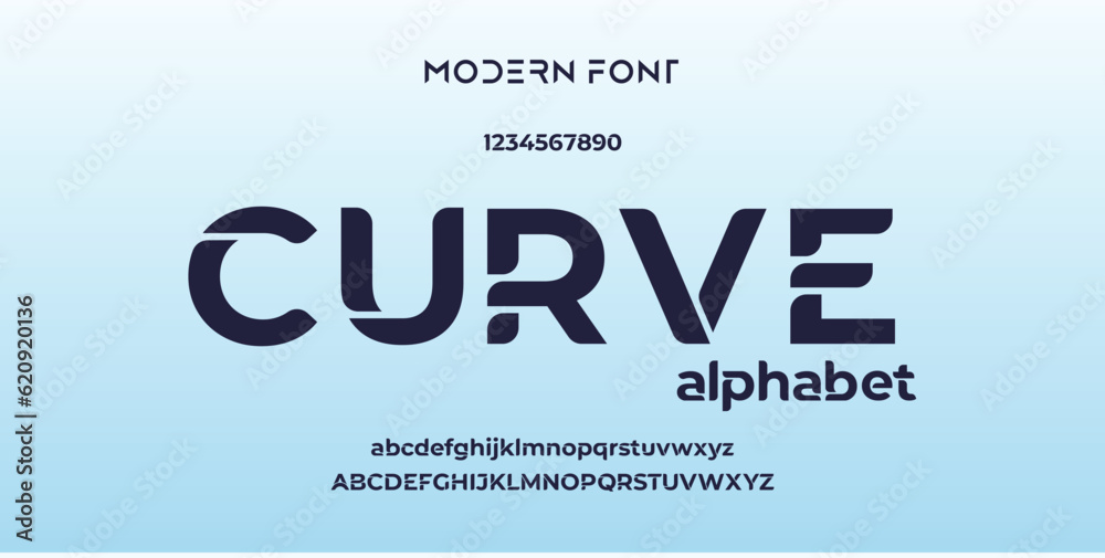 Modern Bold Font and Number. Typography urban style alphabet fonts for ...