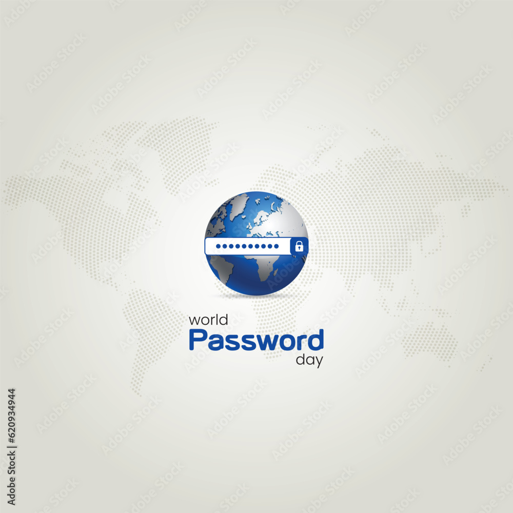 vector graphic of world password day good for world password day ...
