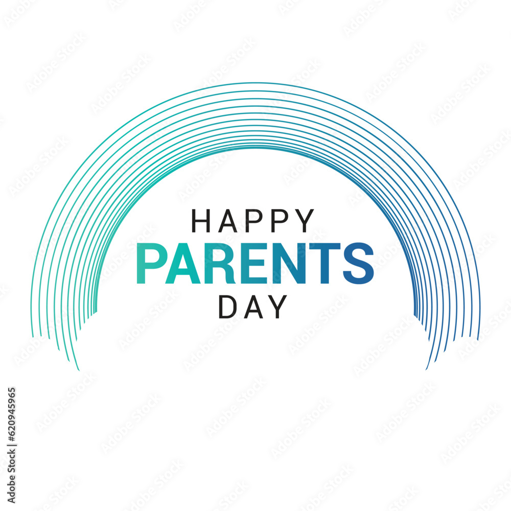 parents day typography Stock Vector | Adobe Stock