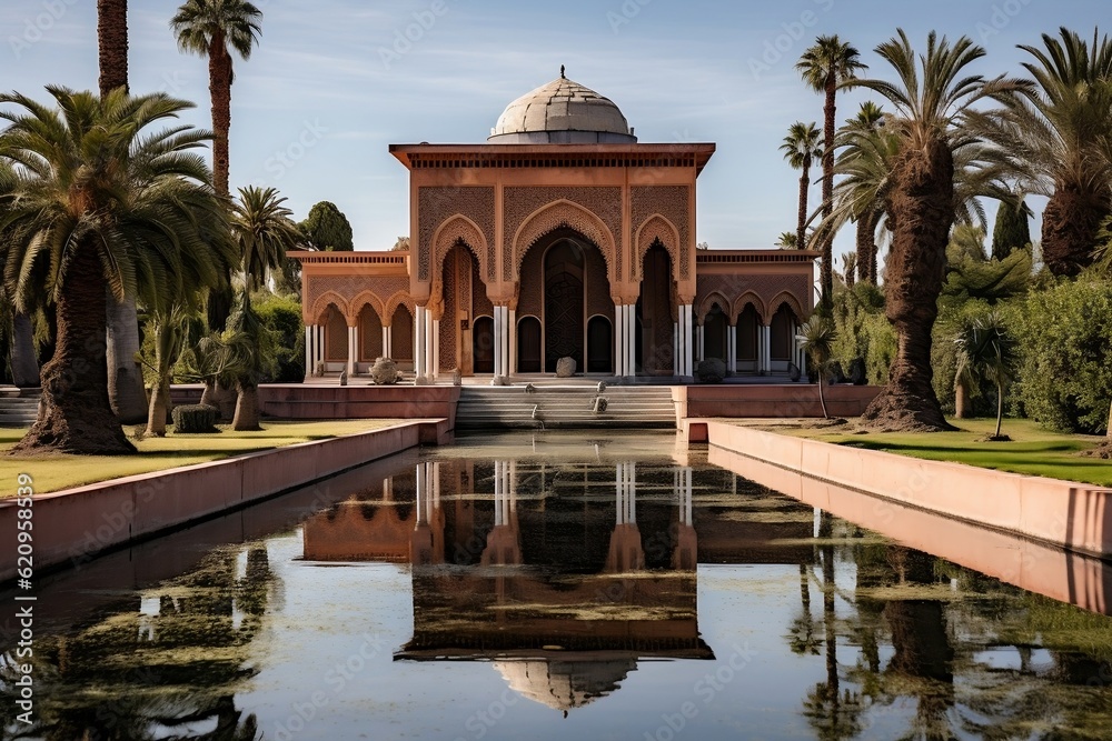 Majestic Marrakech Moroccan Pavilion, Menara Gardens and Atlas ...