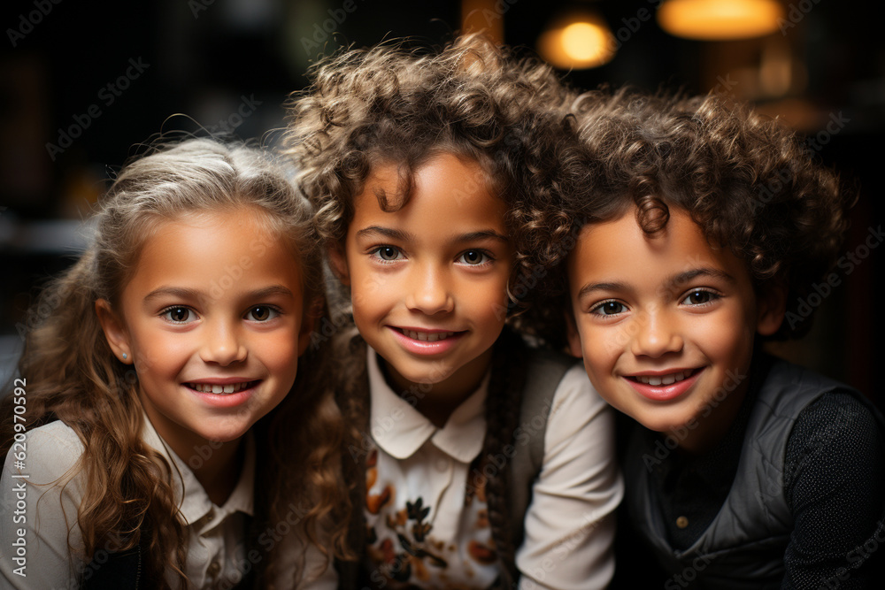 Group photo of classmates with big smiles, School, Back to School ...