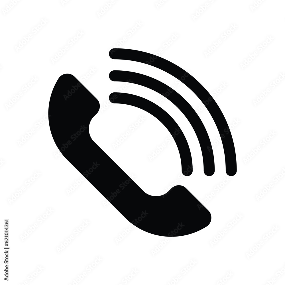 Phone Call Icon, Old Telephone Icon, Calling Phone, Technology Device ...