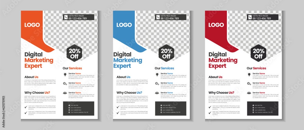 Flyer collection, bundle of flyer, set of flyer, brochure, annual ...