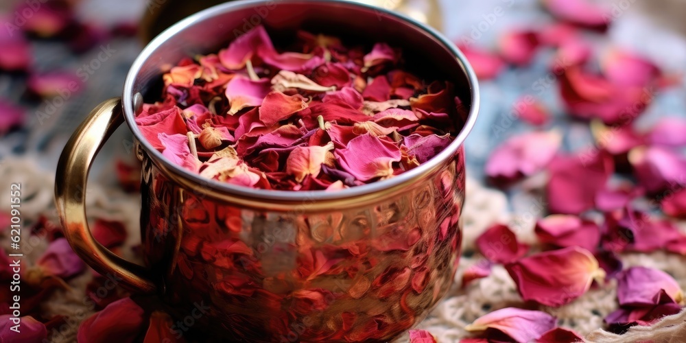 Rose potpourri, which is made from dried rose petals, is a lovely way ...