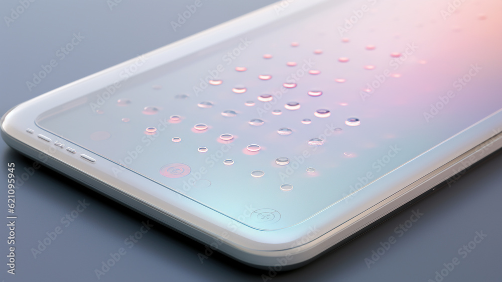 Future tactile touch use experience sensor screen circuit board quantum ...