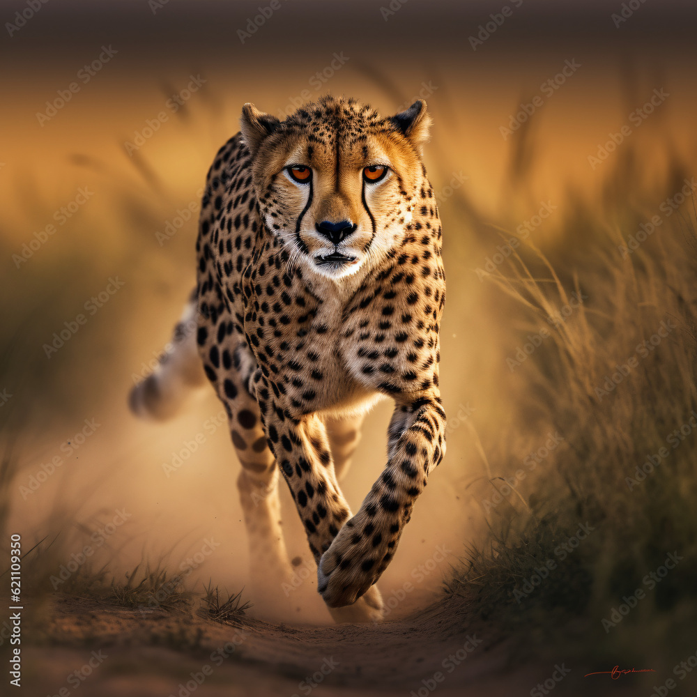 Dynamic Capture of Agile Cheetah Sprinting Across the Savannah in Warm ...