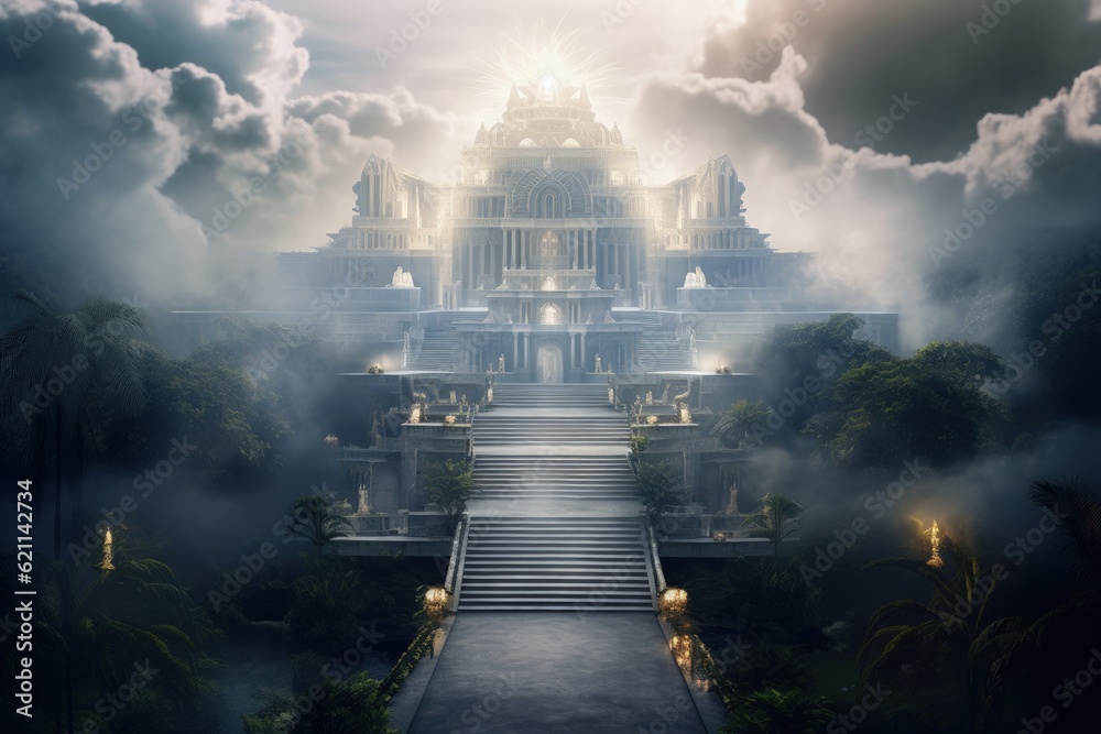 Paradise Heaven, a religious concept, angels, Jesus Christ, Bible, life ...