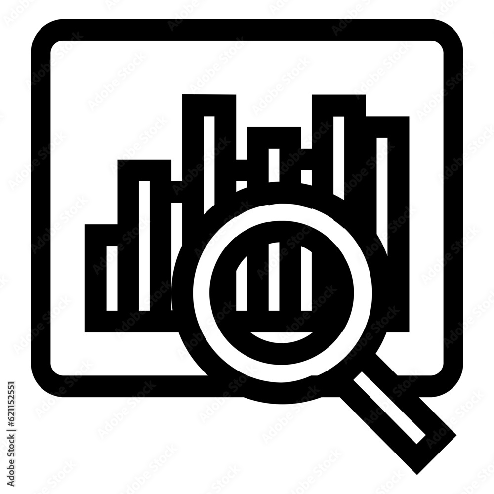 Data analytics icon: "Depicting the exploration, interpretation, and ...