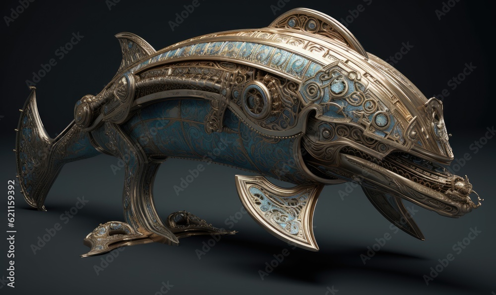 The ocean's guardian, the anthropomorphic dolphin, becomes a formidable ...
