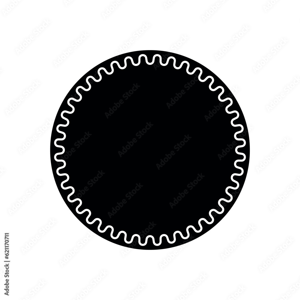 circles. background for the sticker. round. with beautiful borders ...