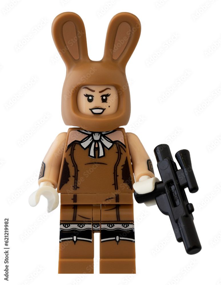 Dortmund - Deutschland 6. Juli 2023 Lego Minifigure Batgirl March ...