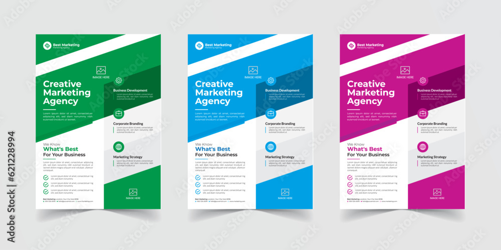 Flyer brochure cover design layout background, Corporate Business ...