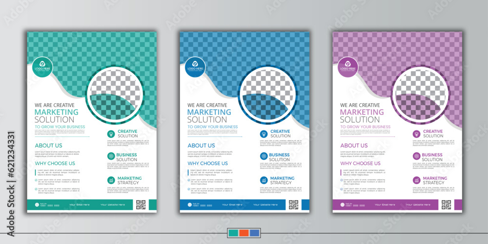 Business flyer template, Flyer Design Template Graphic, Graphic, Design ...