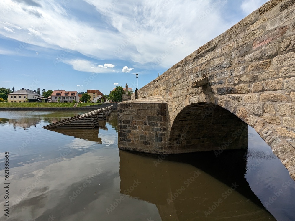 The Pisek Stone Bridge is the oldest preserved early Gothic bridge in ...