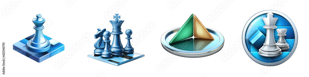 Strategy clipart collection, vector, icons isolated on transparent ...