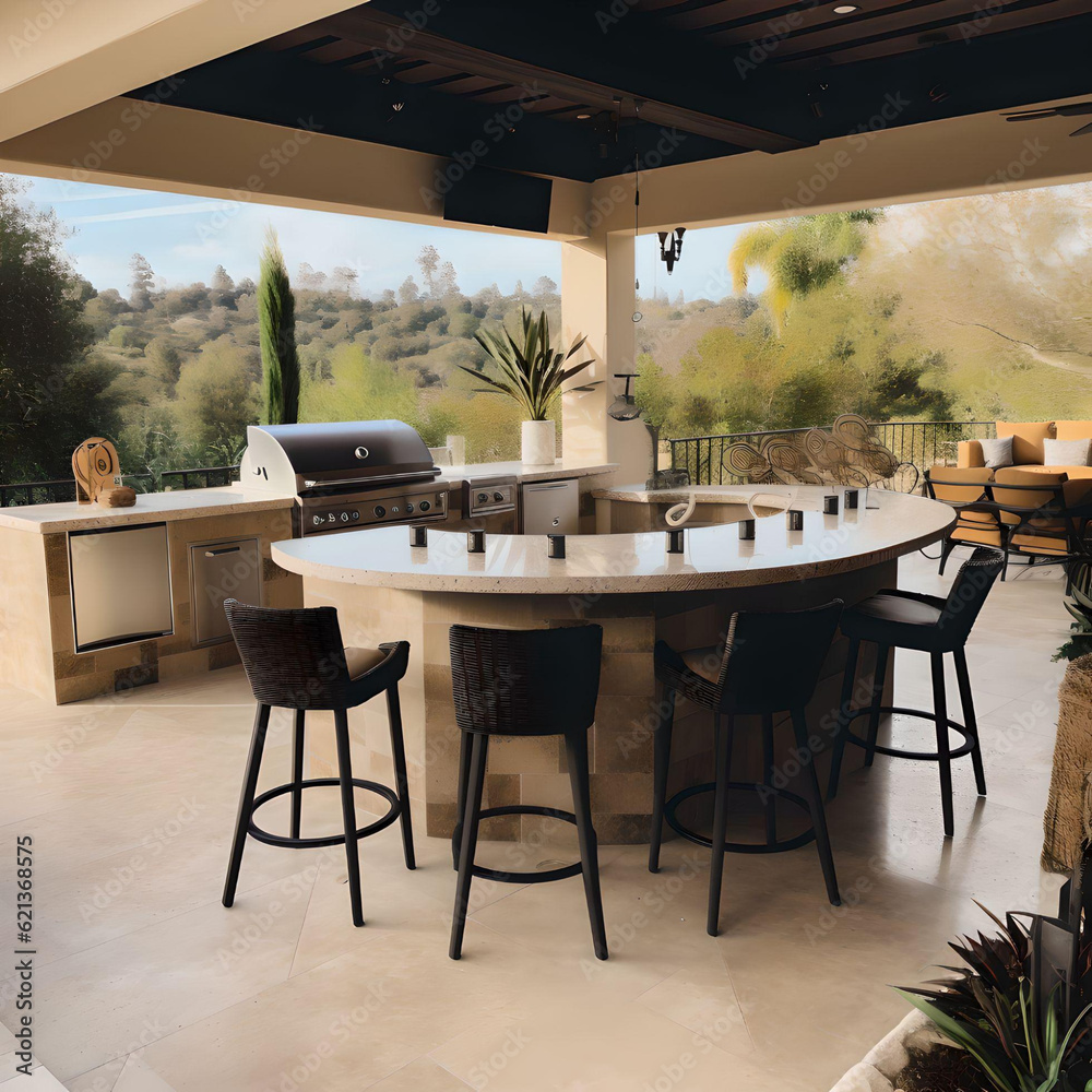 Luxurious custom outdoor kitchen & outdoor living area design sample ... Luxurious custom outdoor kitchen & outdoor living area design sample ...