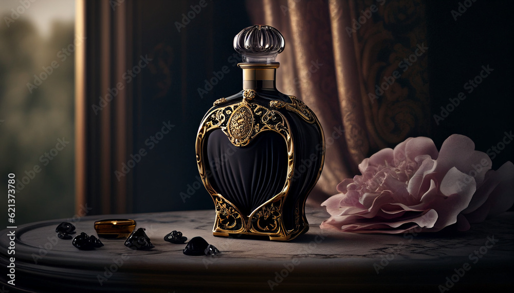 Flakon Parfum von Luxus und Prestige exklusiv Mode Design, Generative ...