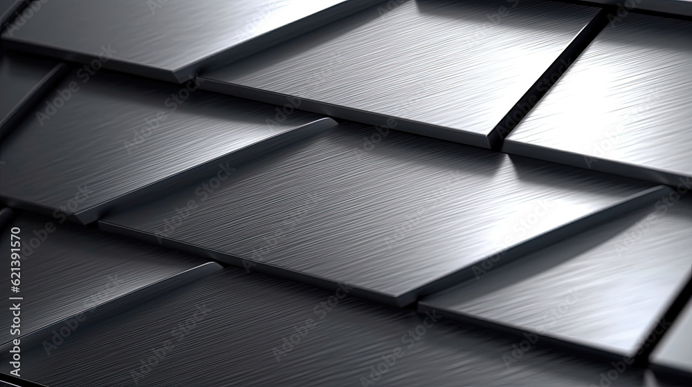 Metallic Reflections: A Sleek and Modern Background with Brushed Metal ...