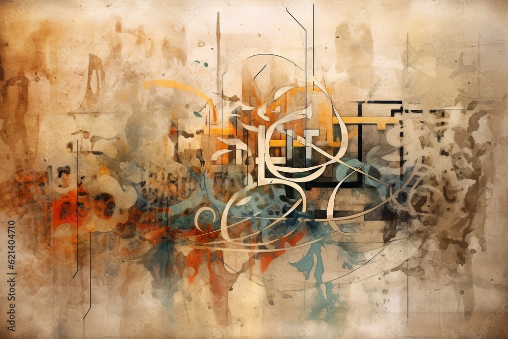 Beautiful Islamic Background with Arabic Calligraphy - Perfect for ...