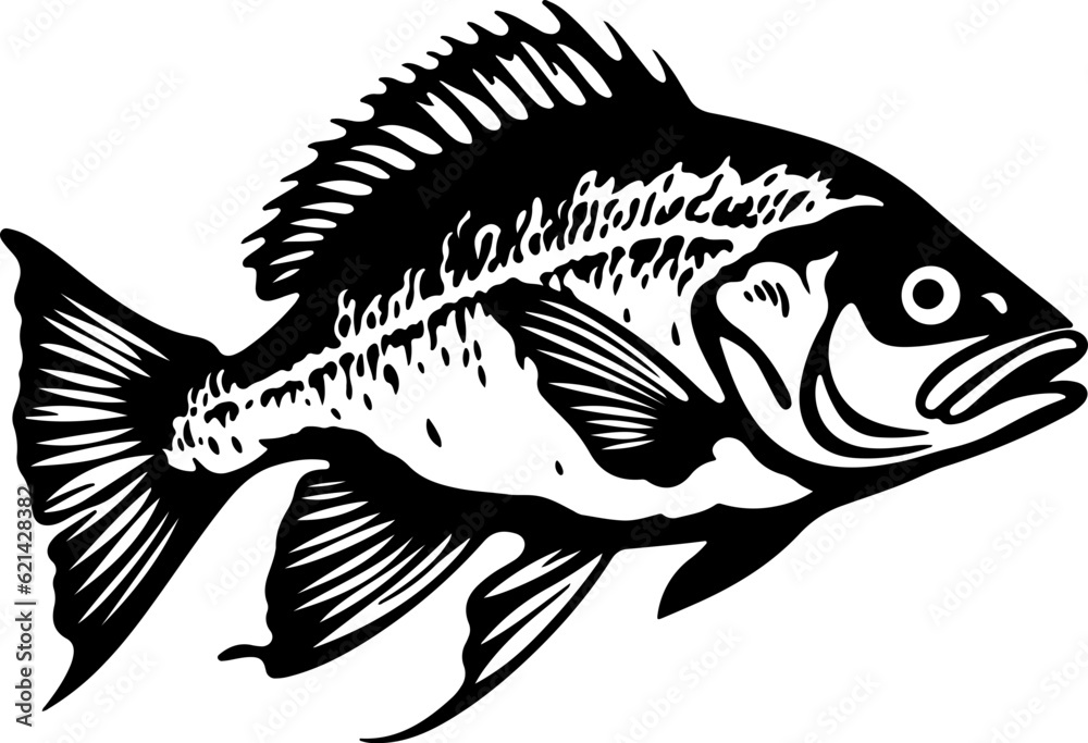Bass Fishing SVG, Bass Fish SVG, Fishing SVG, Fish Svg, Largemouth Bass ...