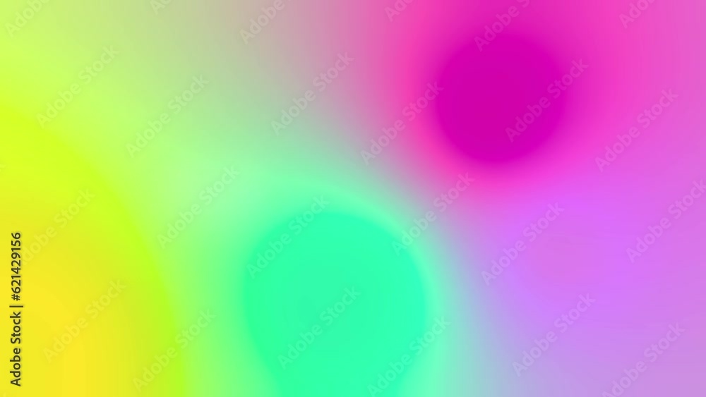 gradient lights soft background Moving abstract blurred Multicolored motion. neon color gradient ...