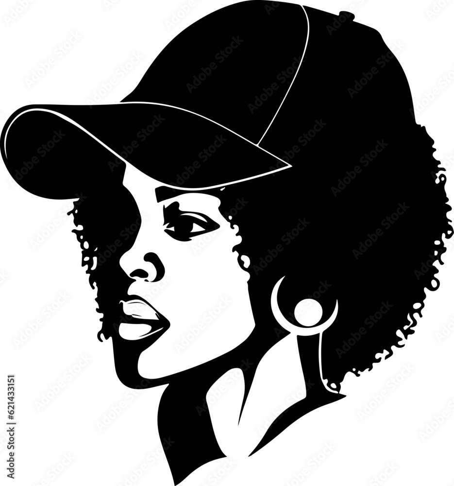 Black Woman Svg Afro Woman Svg Black Woman Silhouette Svg Strong