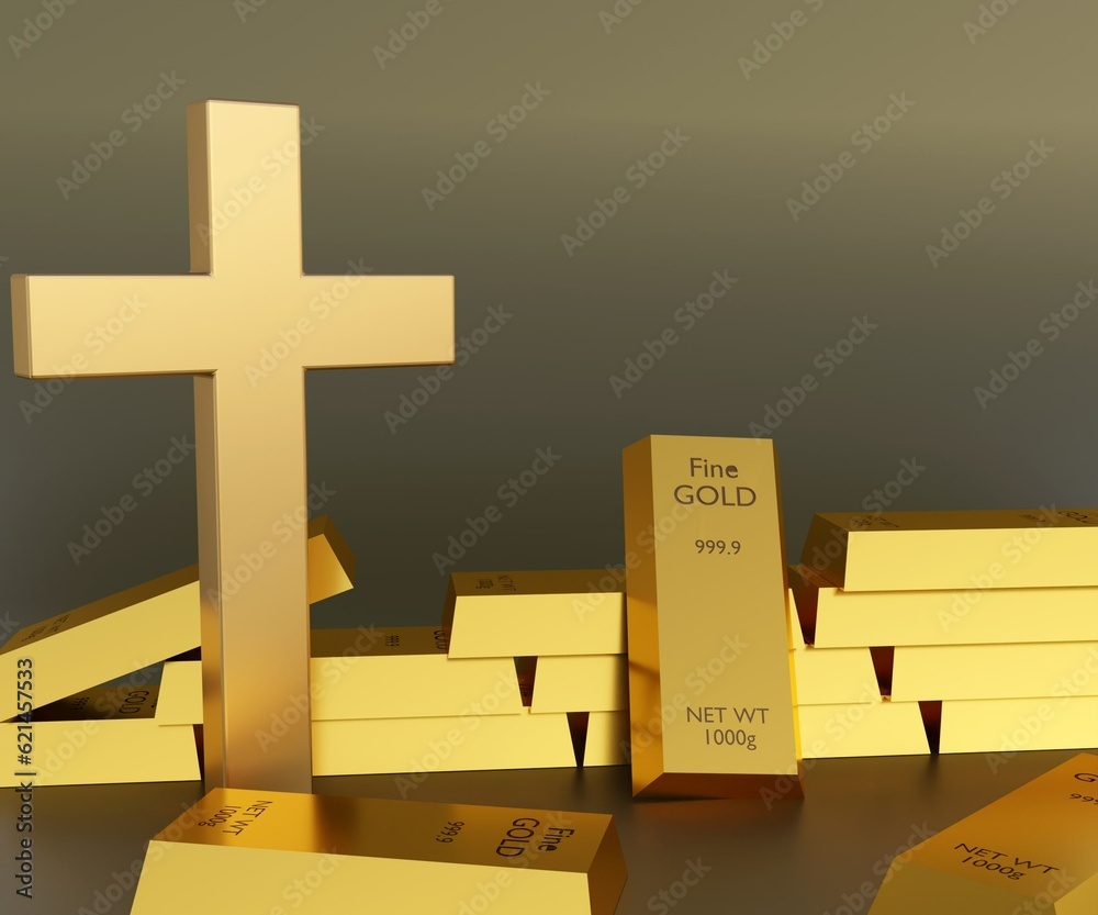 1 Kg Gold Bar Pure 24 Carat Or 999 Fine Gold With Cross As A Christian 1-kg-gold-bar-pure-24-carat-or-999-fine-gold-with-cross-as-a-christian