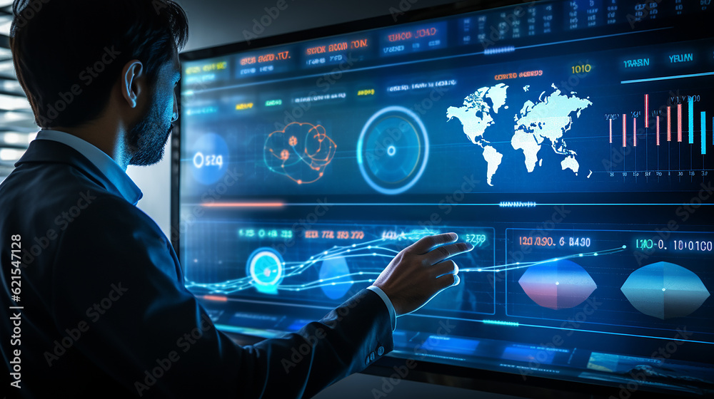 Analytics dashboard of Key Performance Indicator( KPI) using Business ...