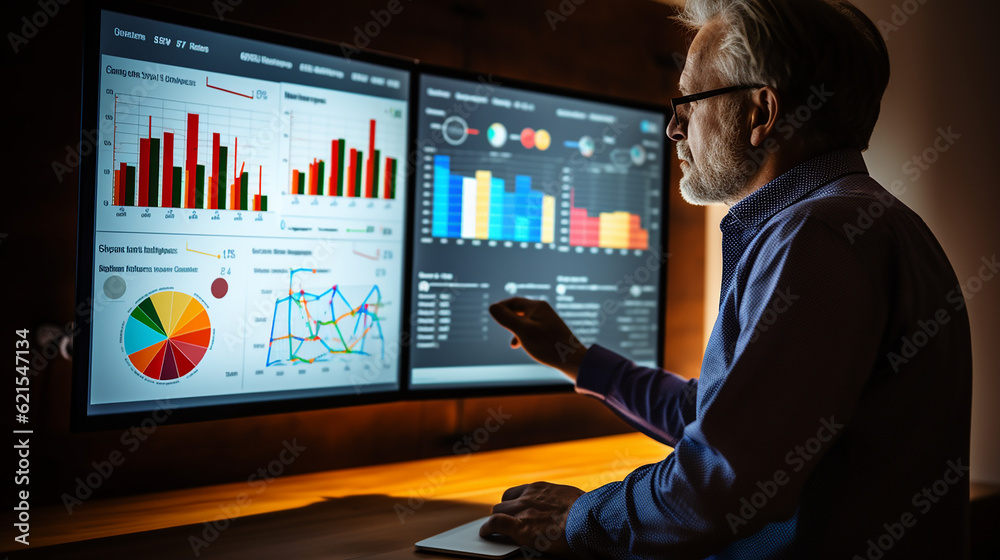 Analytics dashboard of Key Performance Indicator( KPI) using Business ...