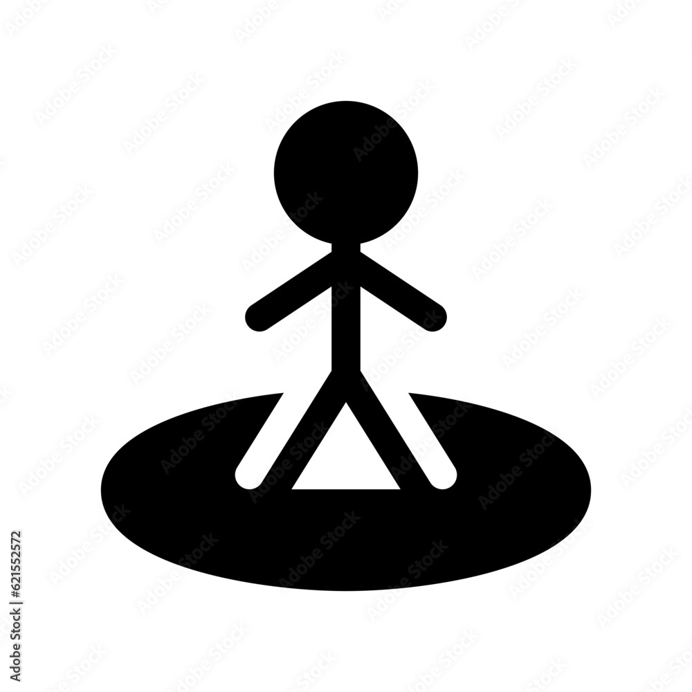 Editable user location vector icon. Map, location, navigation. Part of ...
