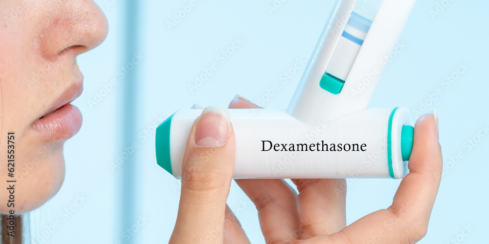 Dexamethasone Medical Inhalation Stock Photo | Adobe Stock