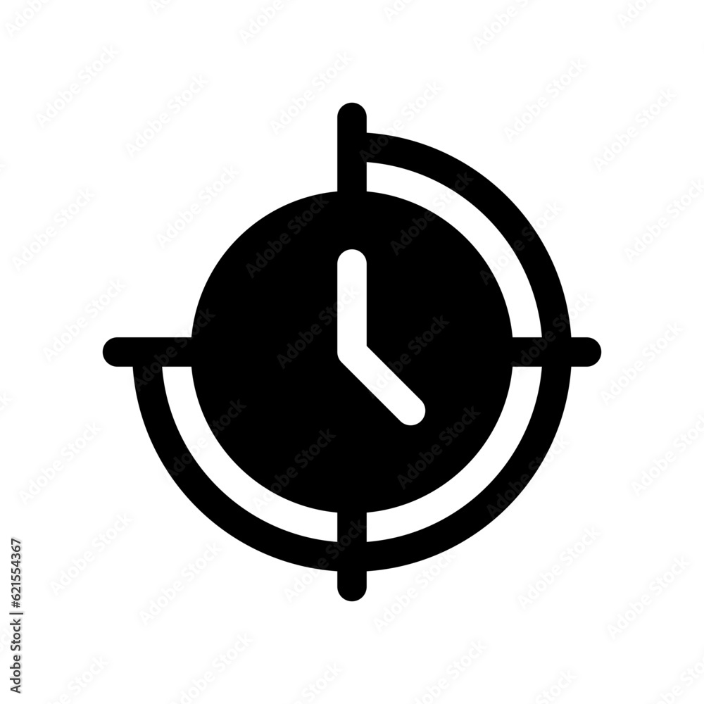 Editable movie countdown time vector icon. Movie, cinema, entertainment ...
