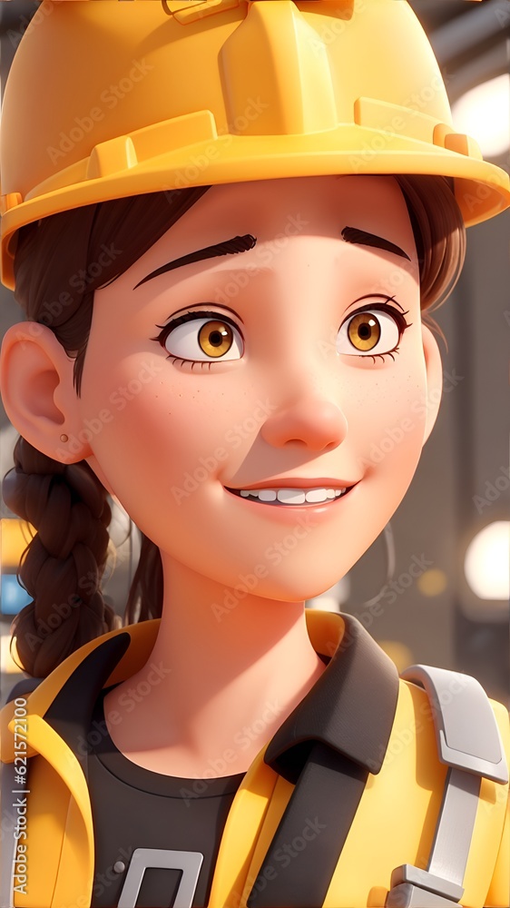 female industrial safety engineer is a professional who is dedicated to ...