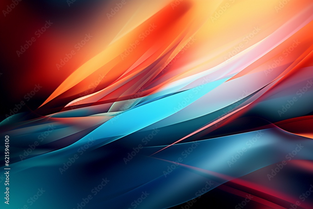 Gorgeous background with a breathtaking display of abstract elements ...