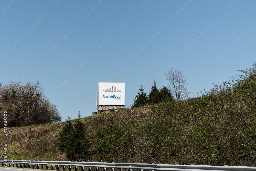 Malvern, PA - April 2, 2023: Saint-Gobain North America Headquarters ...