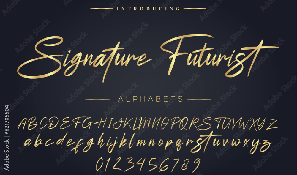 Hand drawn vector alphabet. Script font. Isolated letters written with ...