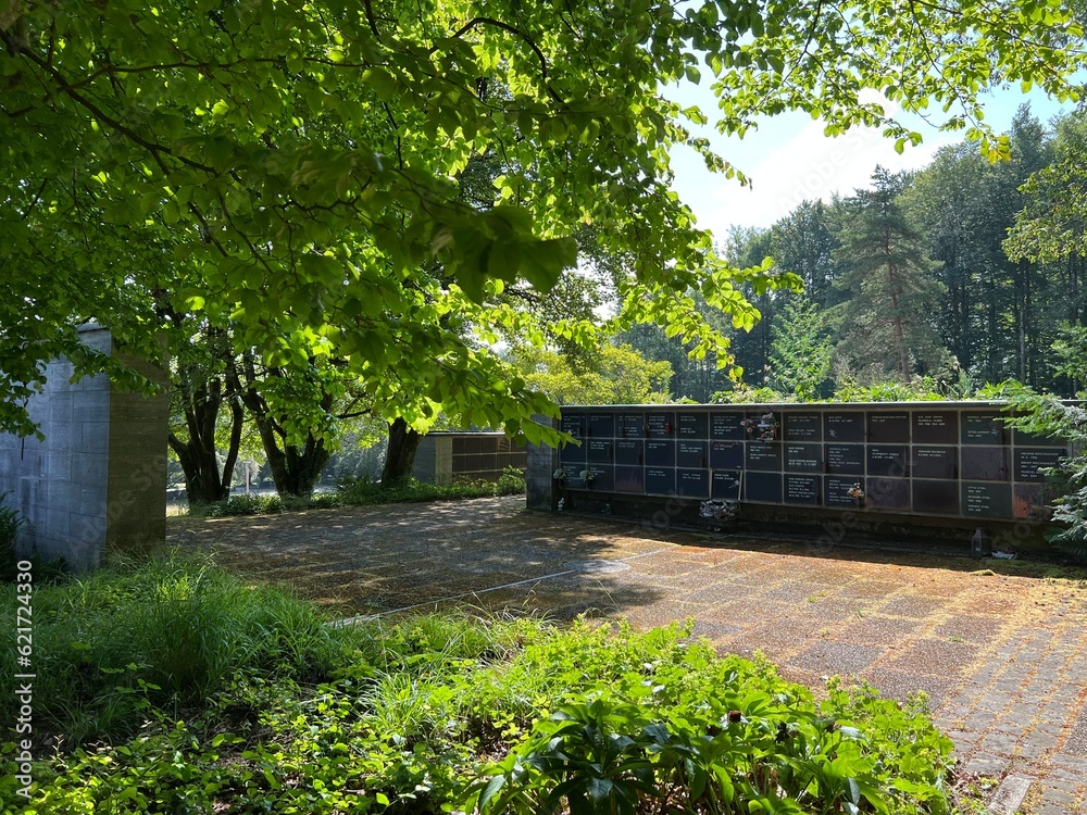 Nordheim cemetery or cemetery of Nordheim oder Friedhof Nordheim ...