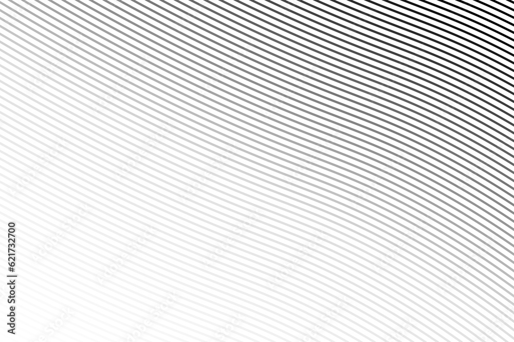 Diagonal lines halftone effect. Abstract black and white background ...
