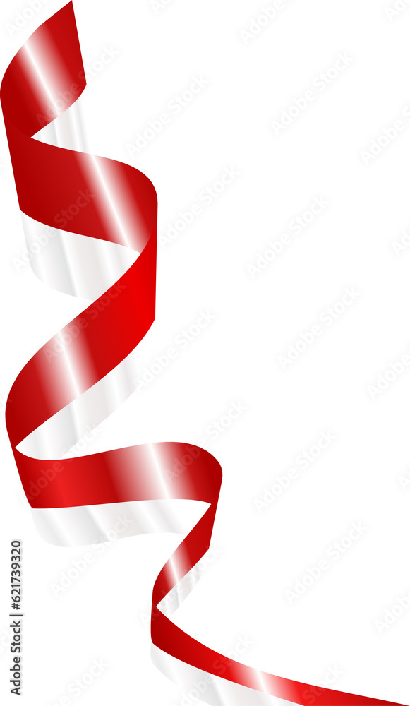 Bendera merah putih Indonesia flag ribbon, Indonesia waving flag ...