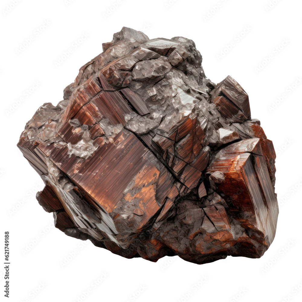 crystal clear quartz isolated on transparent background cutout Stock ...